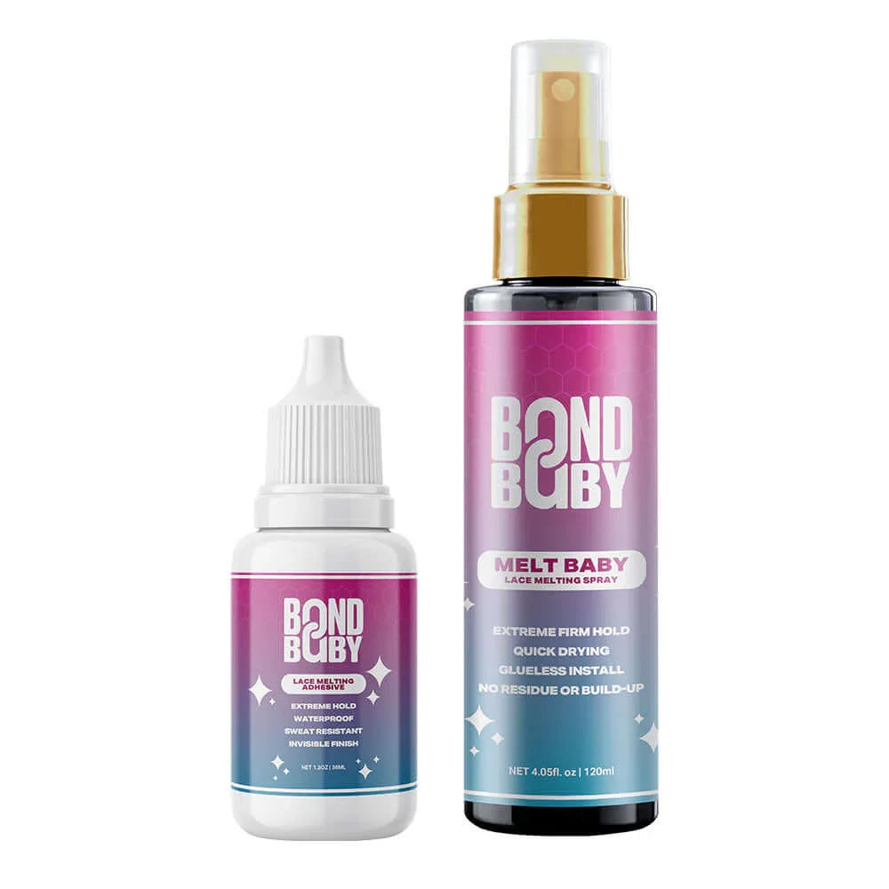 Bond Baby melt set (Lace Melting Adhesive + Melting Spray) – BondBaby